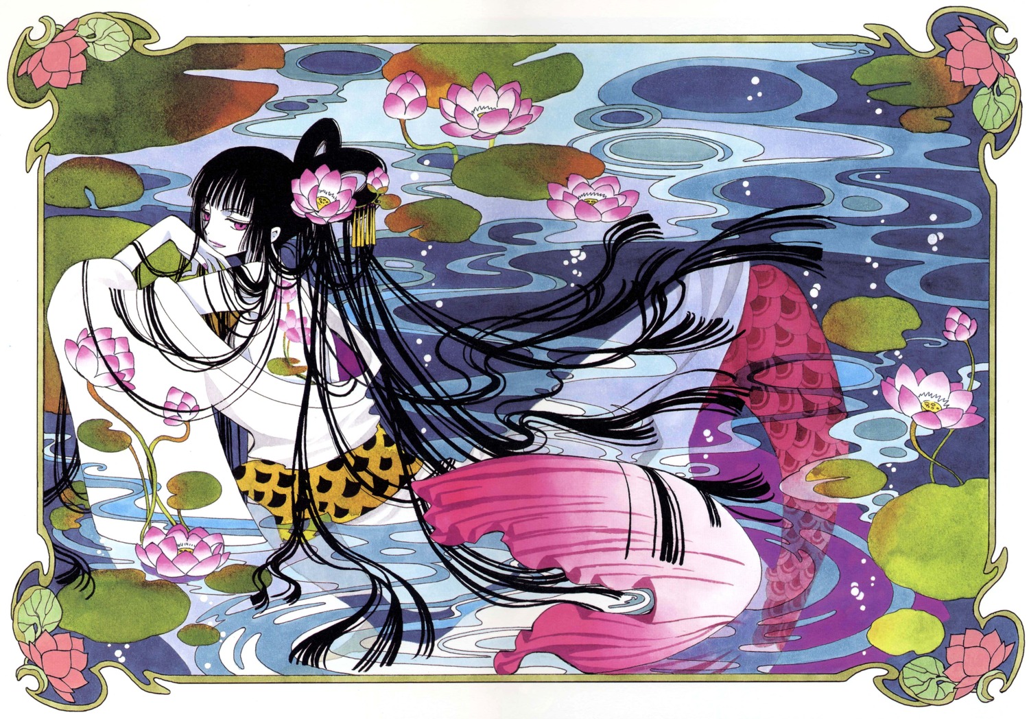 clamp xxxholic ichihara yuuko kimono screening | #125558 | yande.re